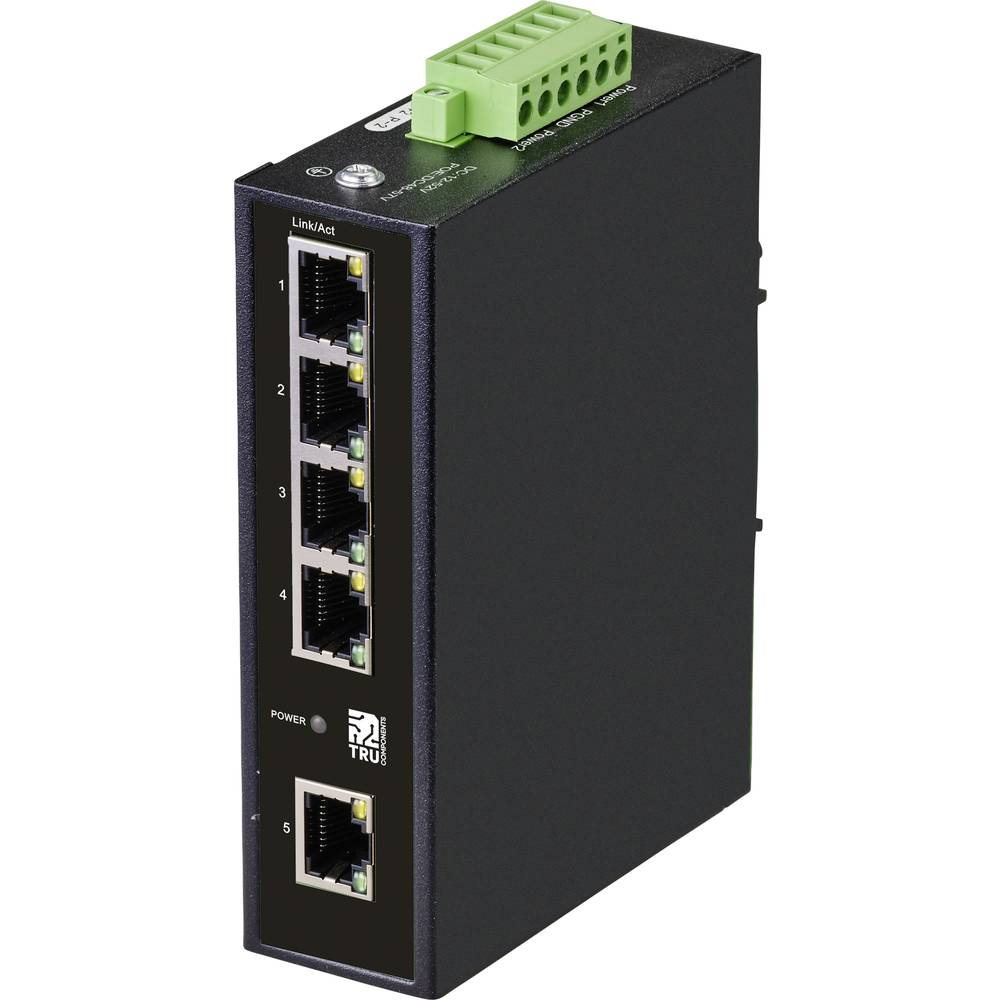 B-Ware Tru Components Industrial Ethernet Switch Netzwerkswitch