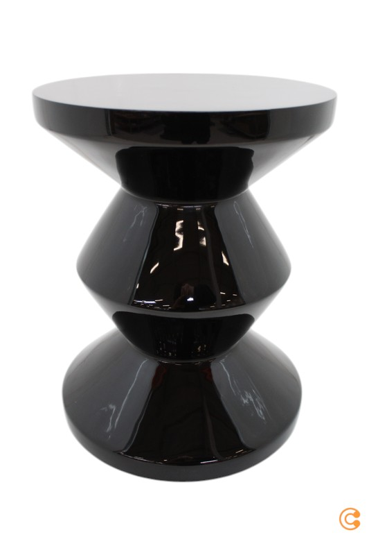 Pols Potten Zig Zag Hocker, schwarz - 160€ | second circle