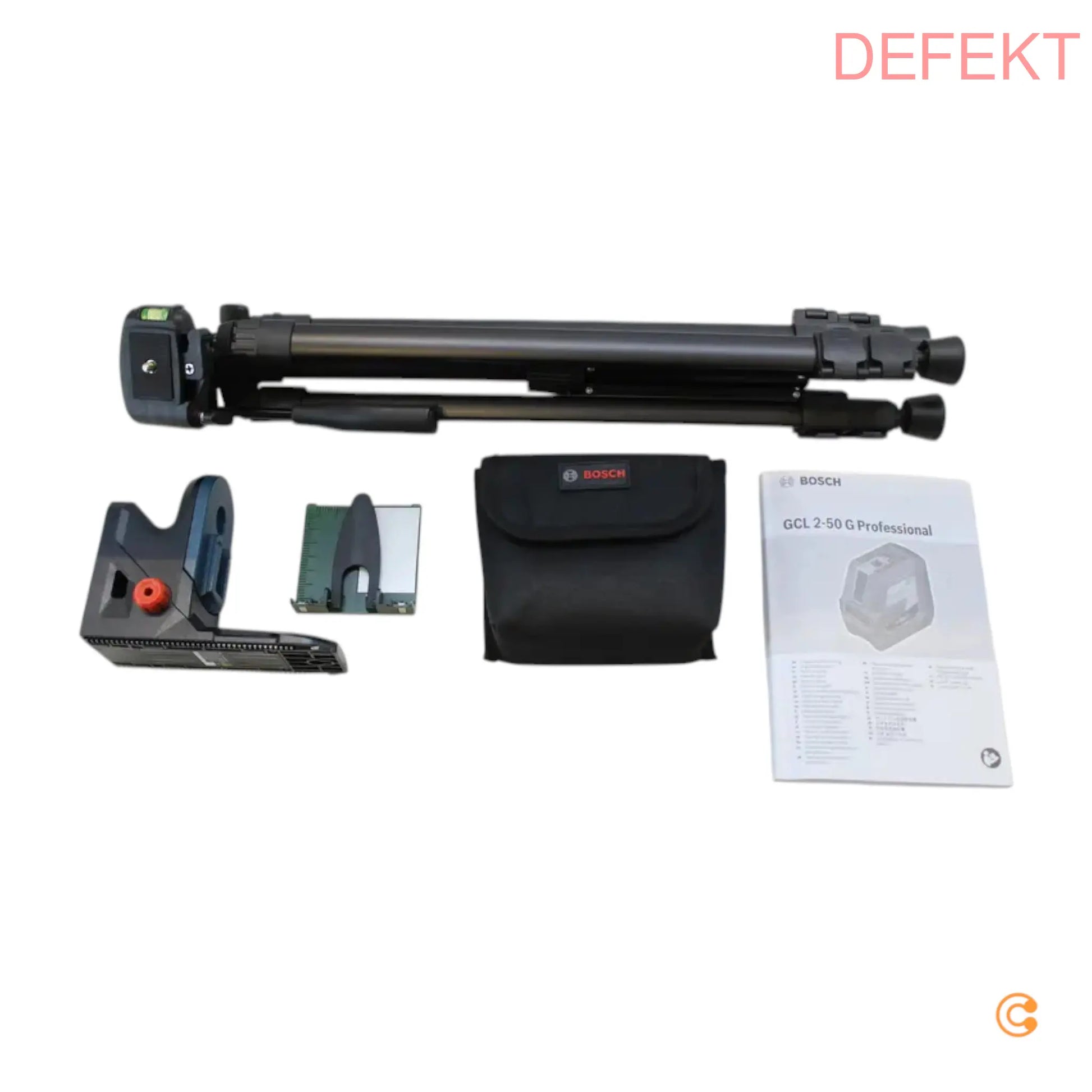 BOSCH Kombilaser GCL 2-50 G mit Baustativ nur 87 € | second circle