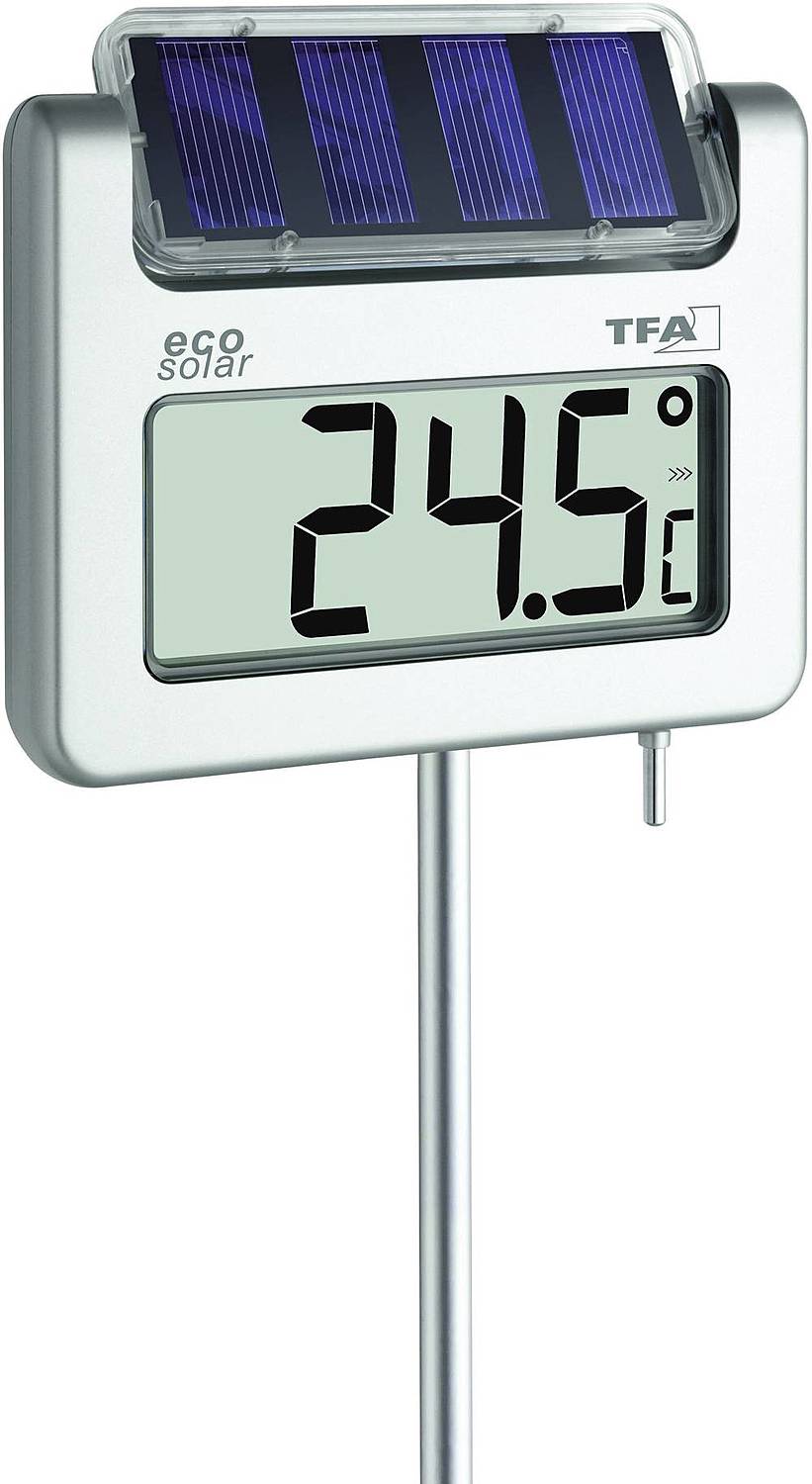 🌞 Gartenthermometer mit Solarbeleuchtung – 35,88 € | second circle