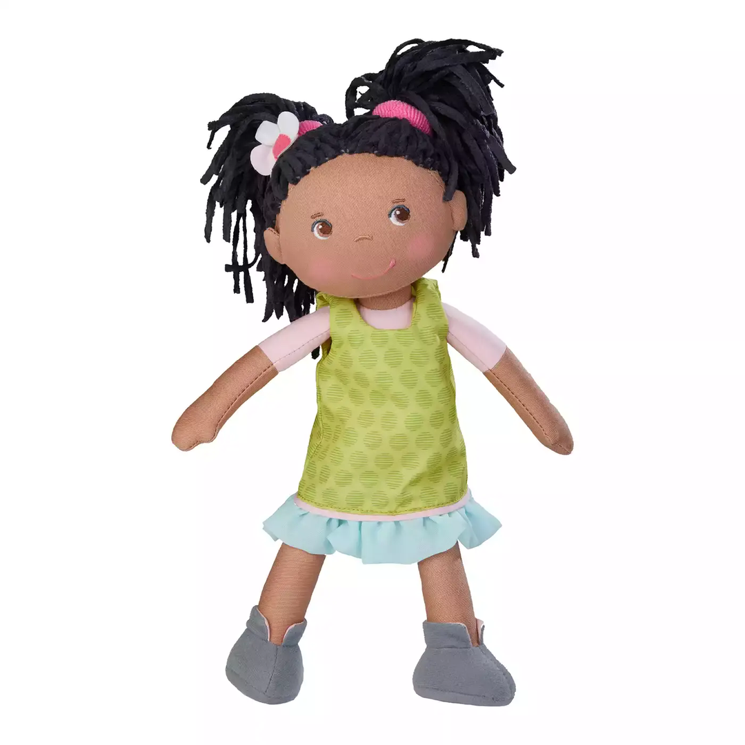 Haba Puppe Cari Spielzeugpuppe Babypuppe Stoffpuppe Kleinkind Kinderpu