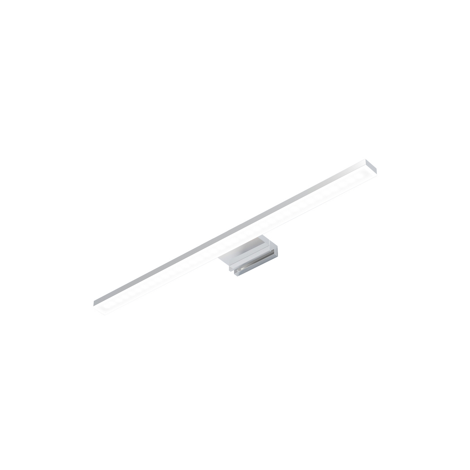 B-Ware Mcj Led Spiegelleuchte Lichtleiste Badleuchte Chrom 40cm Ip44 4