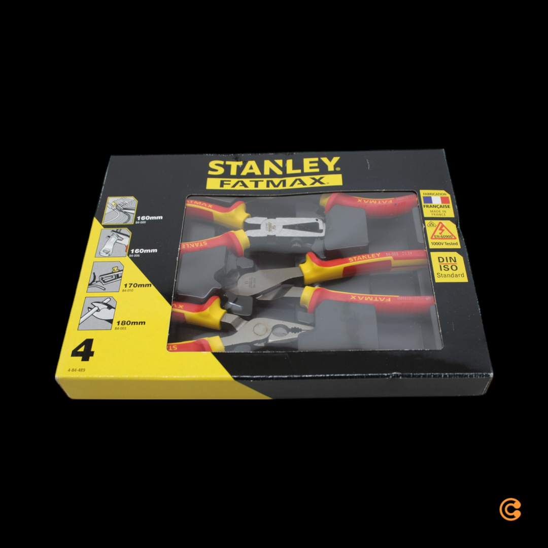 Stanley Zangenset Vde Werkzeugsatz Zangen Set Isoliert Elektriker 6 Te