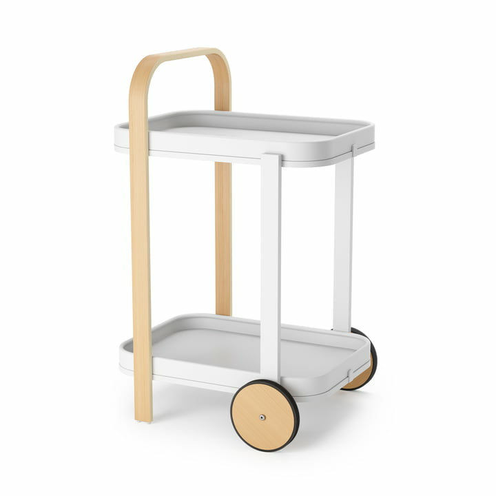 Umbra Bellwood Servierwagen weiß/natur nur 163,50 € 🛒 | second circle